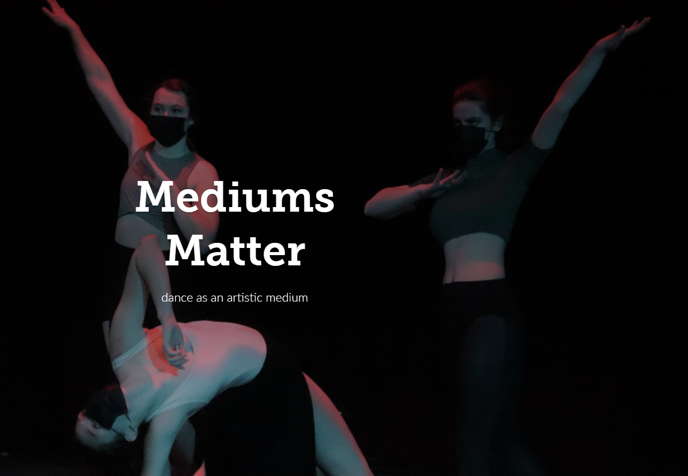 Mediums Matter: Dance as an Artistic Medium (11.1) – JUMP+